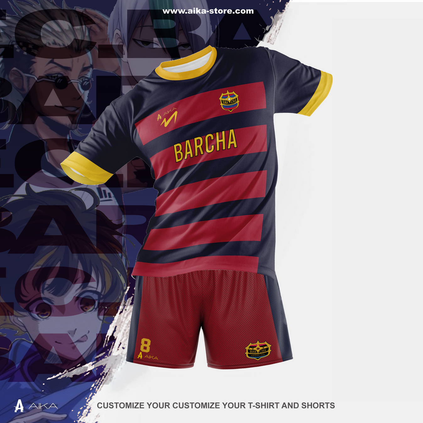 Blue Lock Set -FC Barcha – aikastore-pe